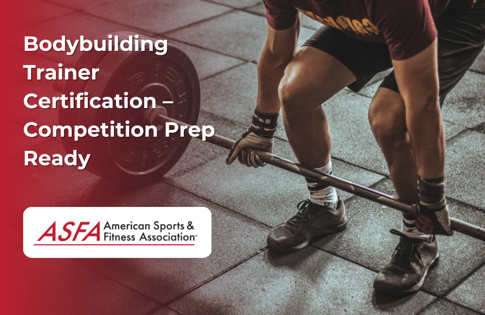 Bodybuilding Trainer Certification – Competition Prep Ready