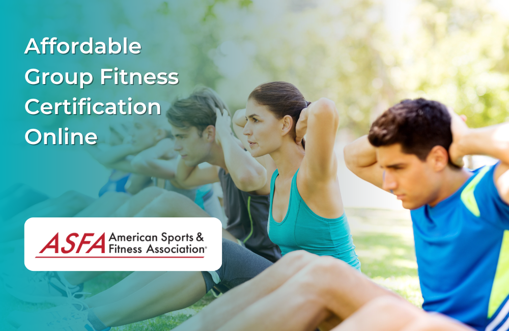 Affordable Group Fitness Certification Online