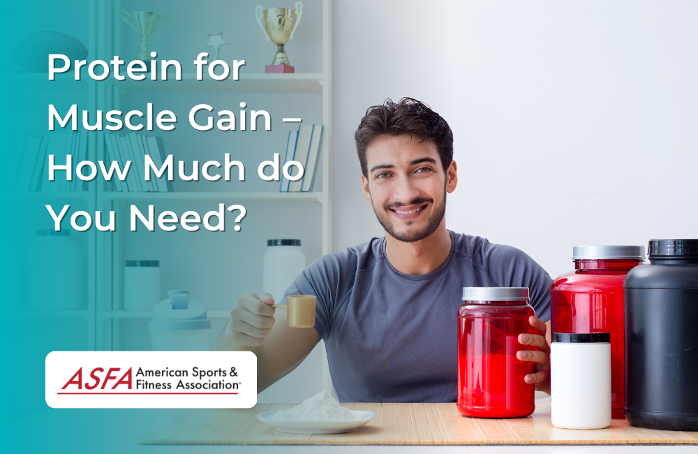 Protein for Muscle Gain – How Much do You Need?