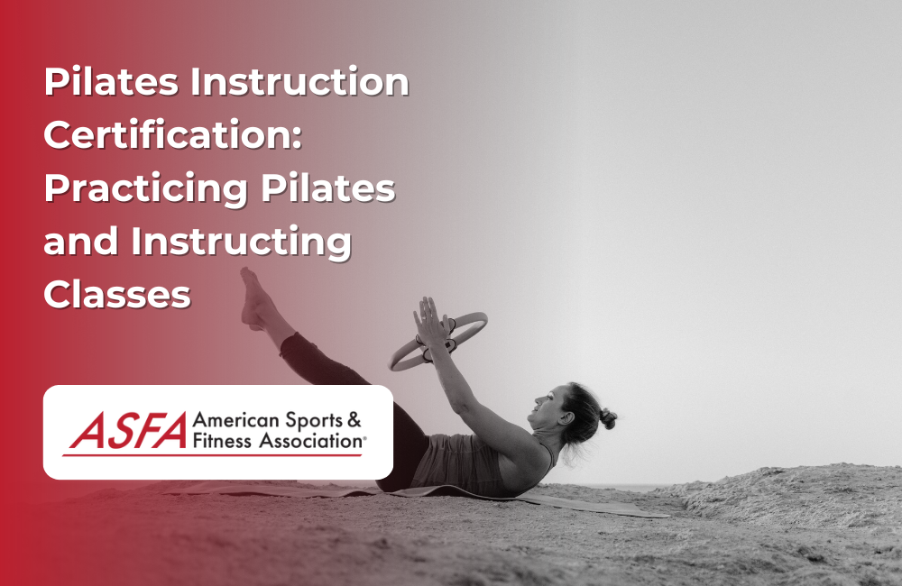 Practicing Pilates and Instructing Classes