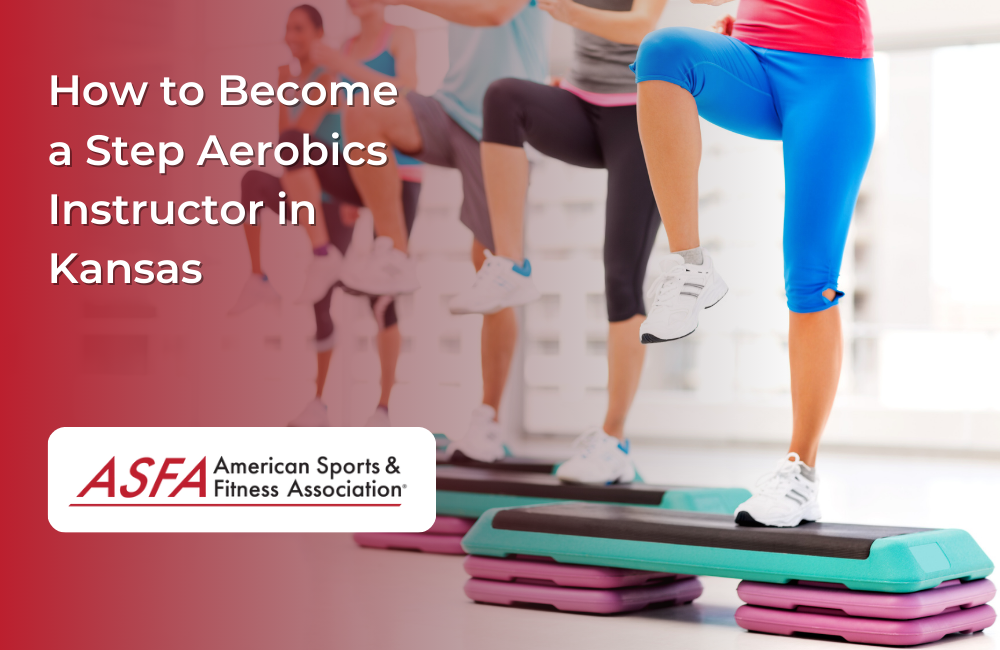 How to Become a Step Aerobics Instructor in Kansas
