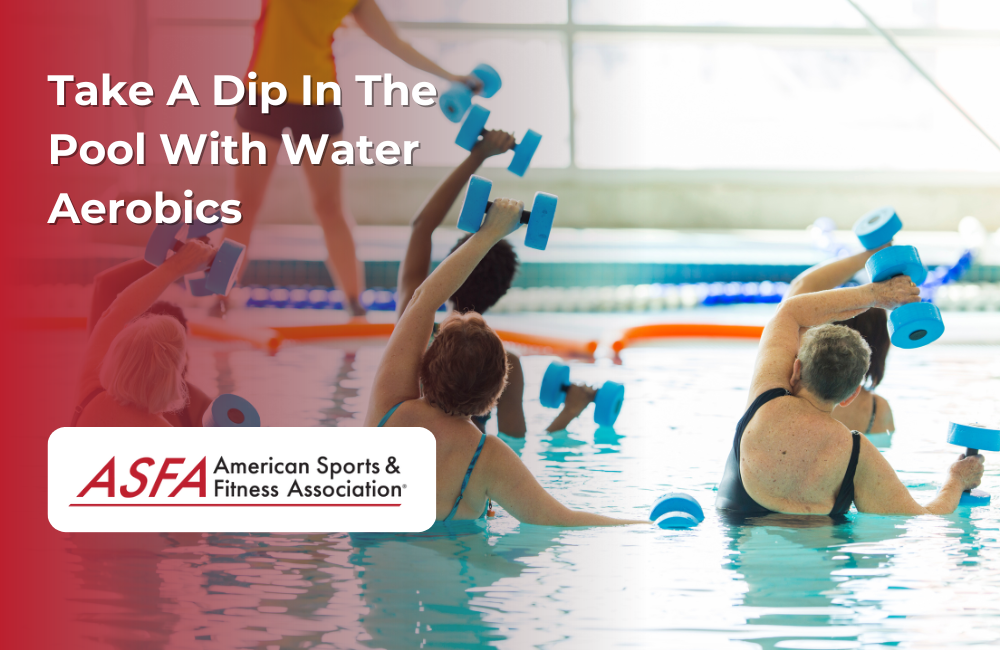 Take A Dip In The Pool With Water Aerobics