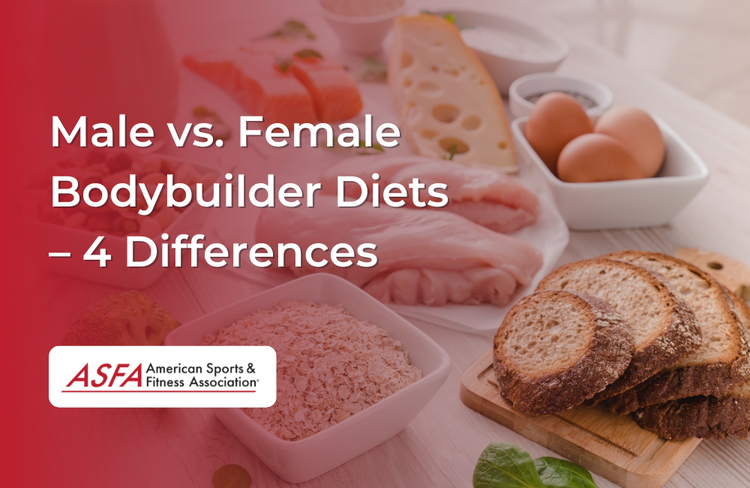Male vs. Female Bodybuilder Diets – 4 Differences