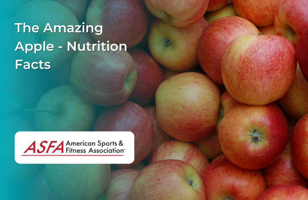 The Amazing Apple - Nutrition Facts