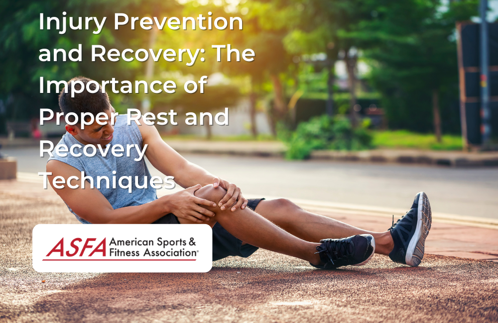 The Importance of Proper Rest and Recovery Techniques