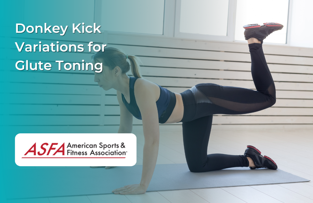 Donkey Kick Variations for Glute Toning